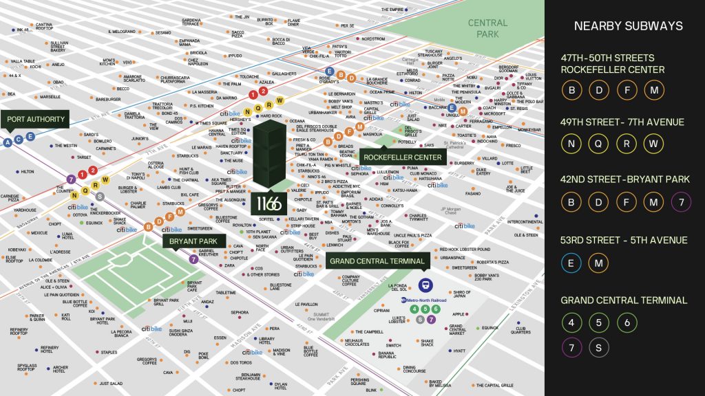 Location – 1166 Avenue of the Americas